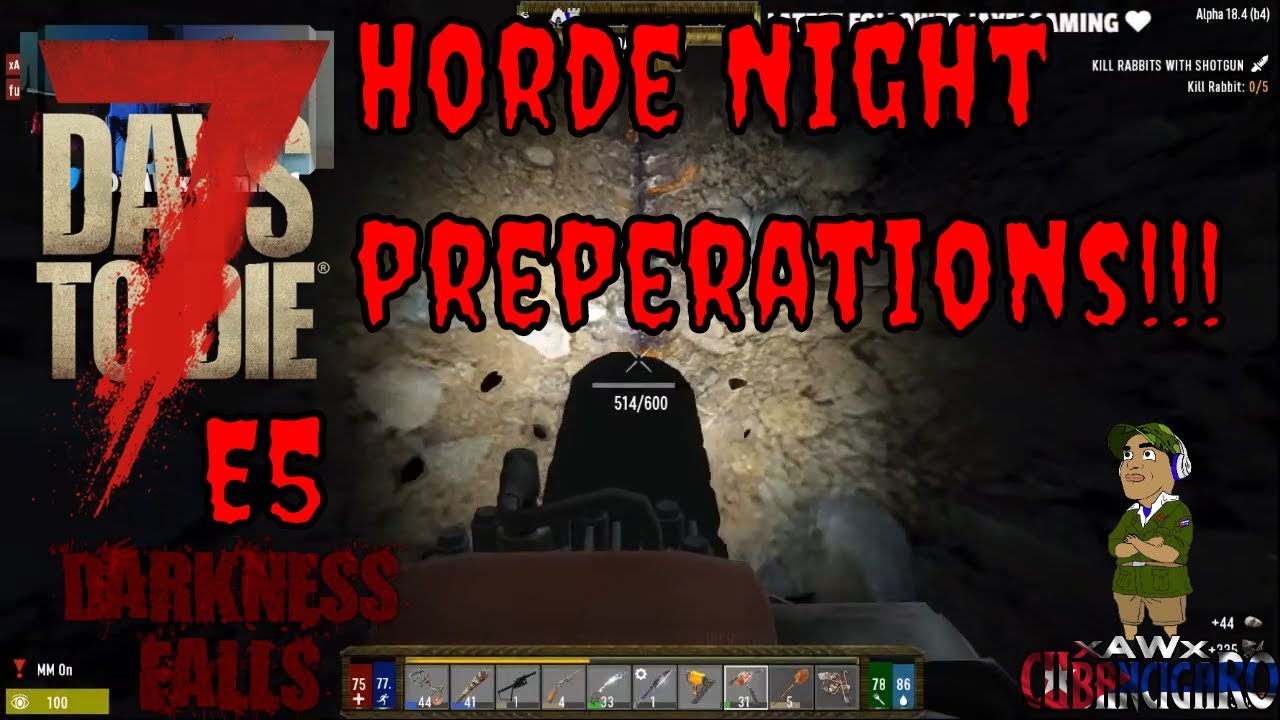 7 Days To Die | Darkness Falls | Custom Map | E5 - YouTube