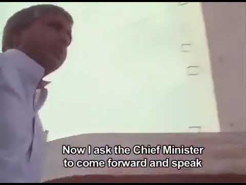LK Advani and Lalu Yadav speech during Ram Rath Yatra 1990 - YouTube