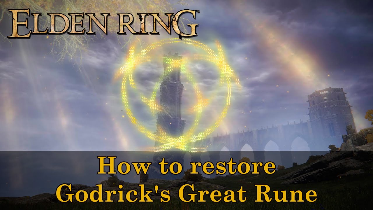 Elden Ring - How to restore Godrick's Great Rune in Divine Tower of ...