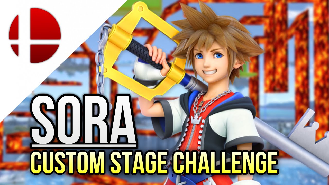 Sora Custom Stage Challenge - Super Smash Bros. Ultimate - YouTube