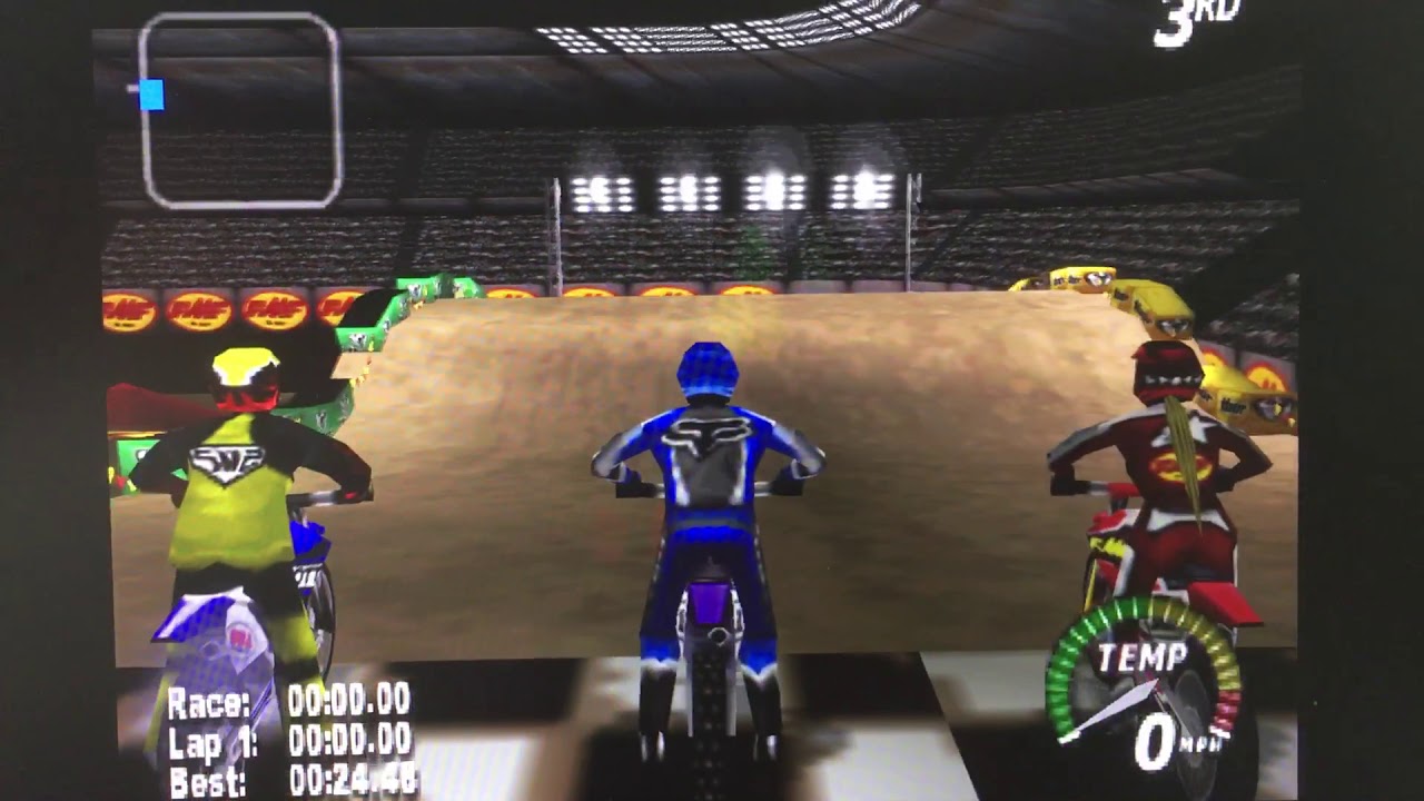 Excitebike 64 (N64) Playthrough: Pro Season Bronze Round Race 1/5 ...