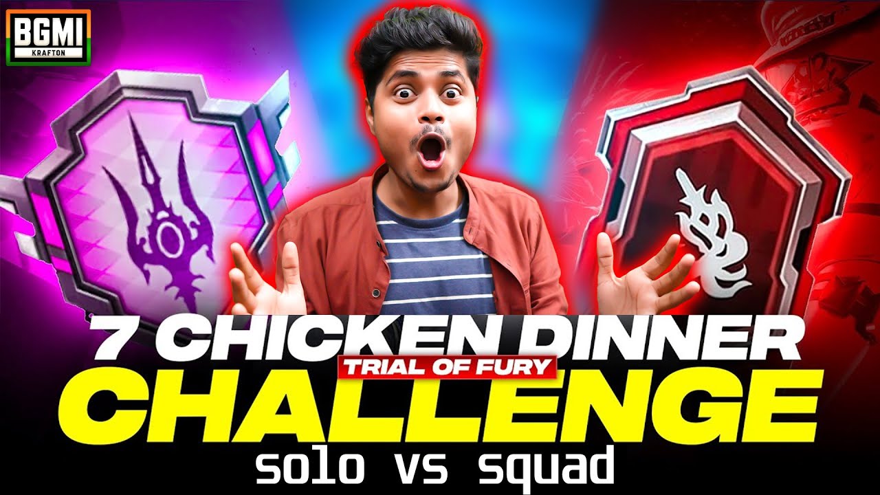Finally The Impossible Solo Vs Squad 7 Chicken Dinner Challenge Second ...