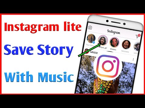 How To Download Story With Song On Instagram Lite App // Instagram lite me Story Kaise download kare