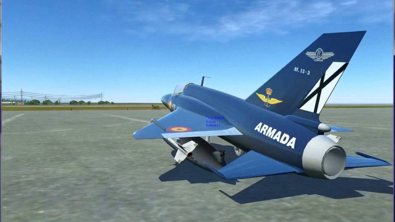 HA-300 First flight (DCS mod) - YouTube