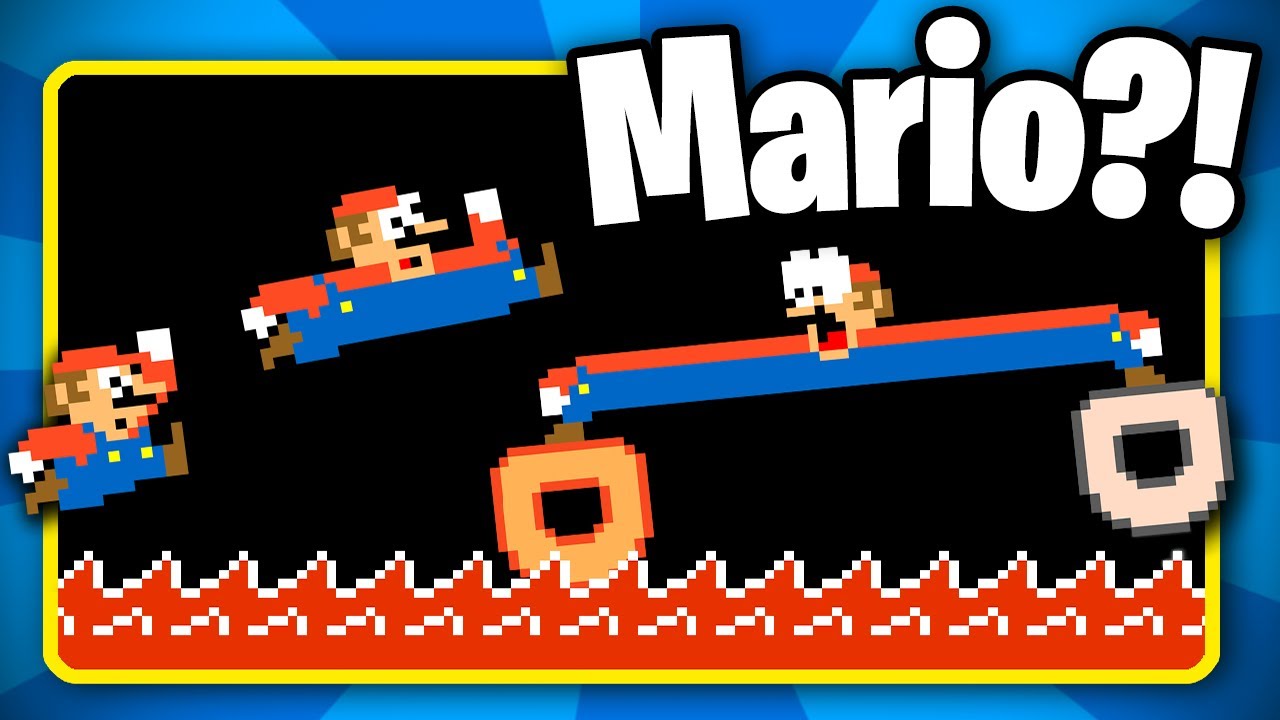 Mario, but Jumping makes him WIDER?! - BTG Reacts to funny Level UP ...
