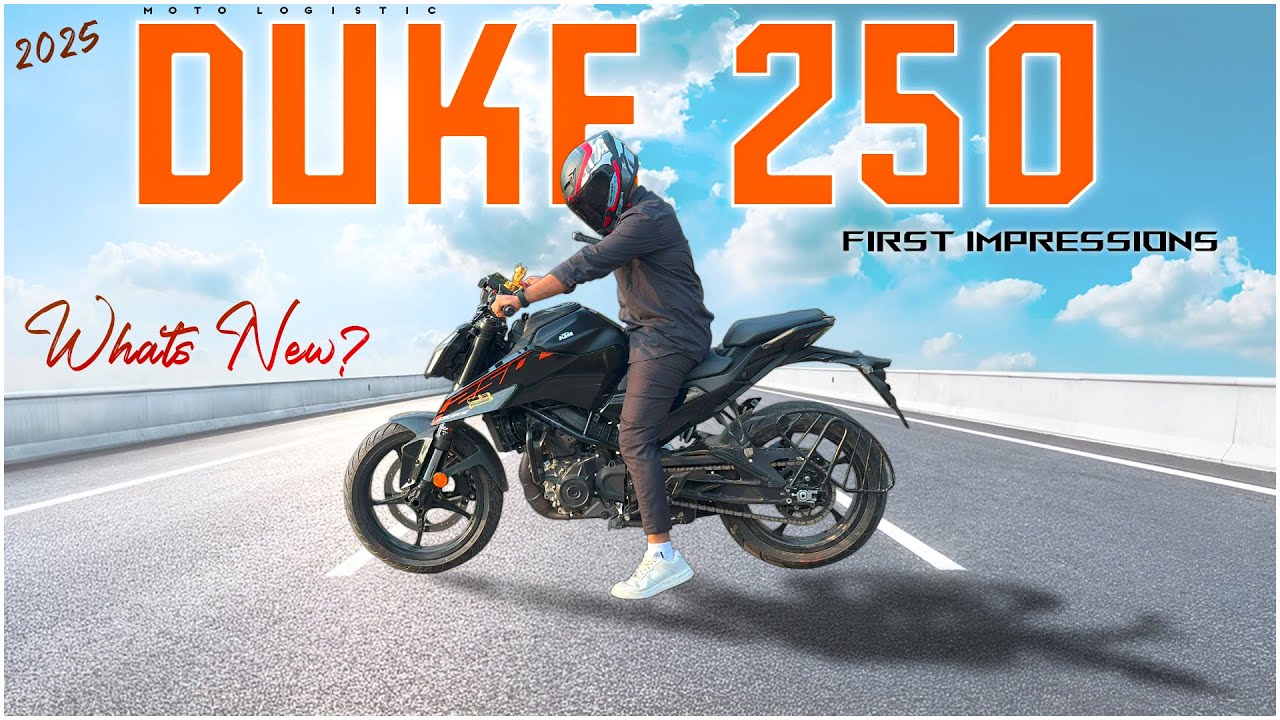 🔥2025 KTM Duke 250🏍️ || First Impressions, Stunning Upgrades & Features ...