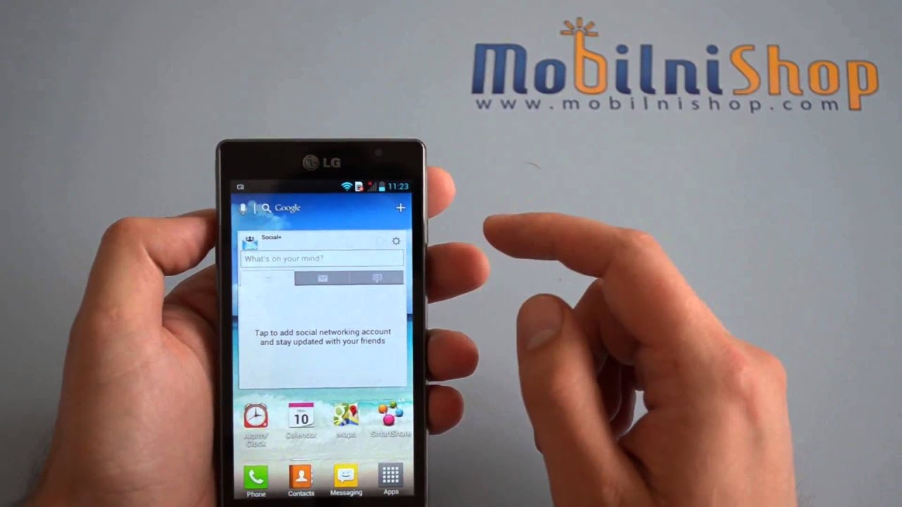 LG L9 P768 cena i video pregled - YouTube