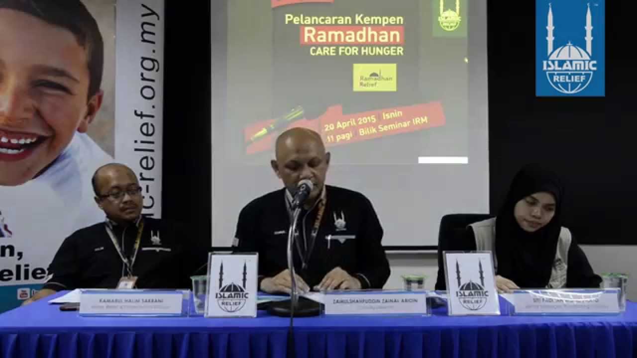 Ramadhan Relief press conference 2015 - YouTube