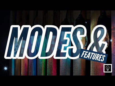 BrightLux® Lighting Color Flow String Lights | Modes and Features - YouTube