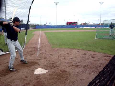 Great Britain Baseball Pre-Game Batting Practice - YouTube