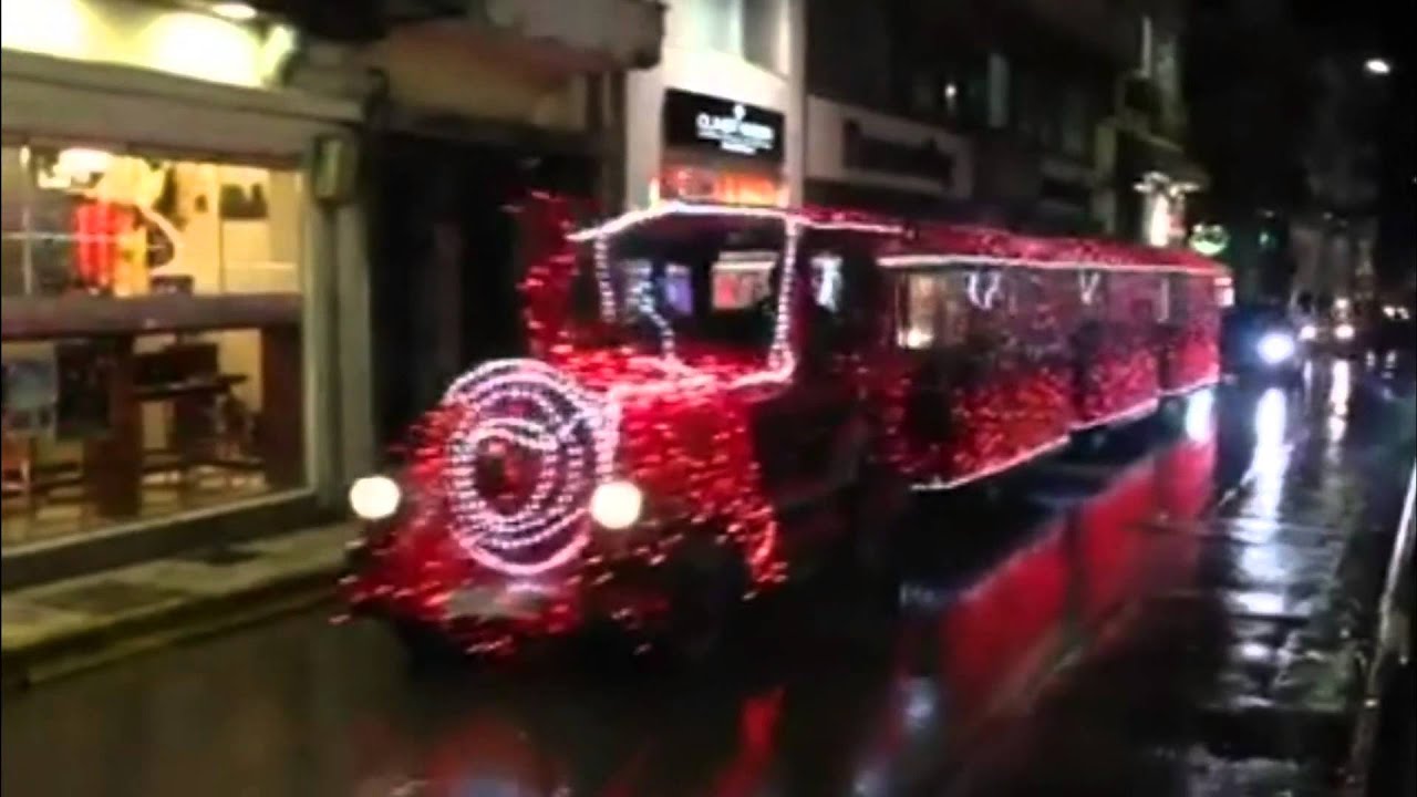 ΧΡΙΣΤΟΥΓΕΝΝΙΑΤΙΚΟ ΤΟΥΡΙΣΤΙΚΟ ΤΡΕΝΑΚΙ - YouTube