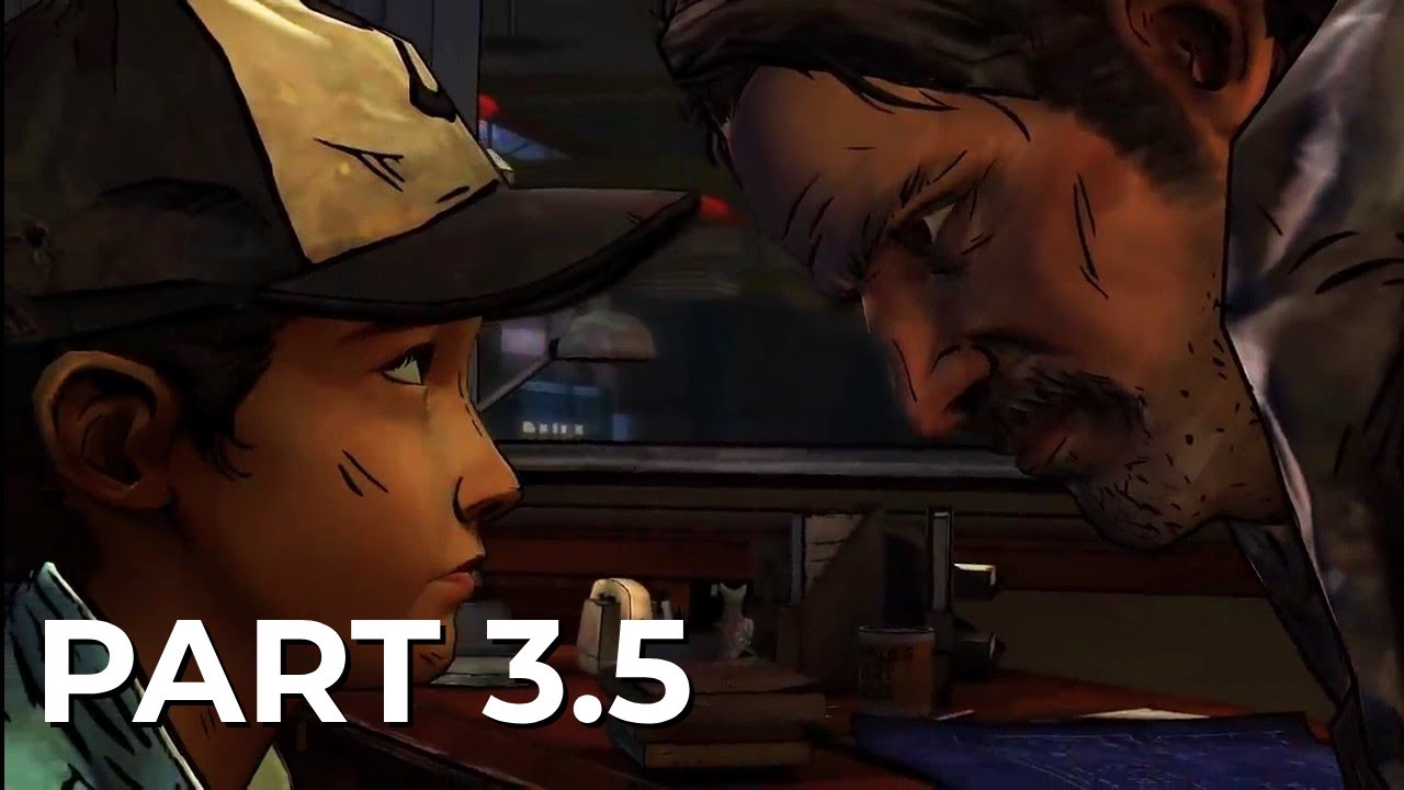 TWD Telltale Walkthrough Gameplay S2 Part 3.5- IN HARMS WAY ( FULL GAME ...