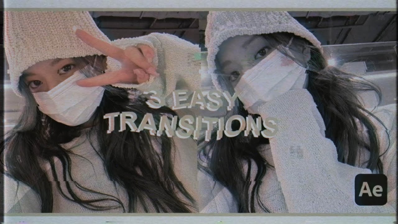 3 easy transitions | after effects tutorial - YouTube