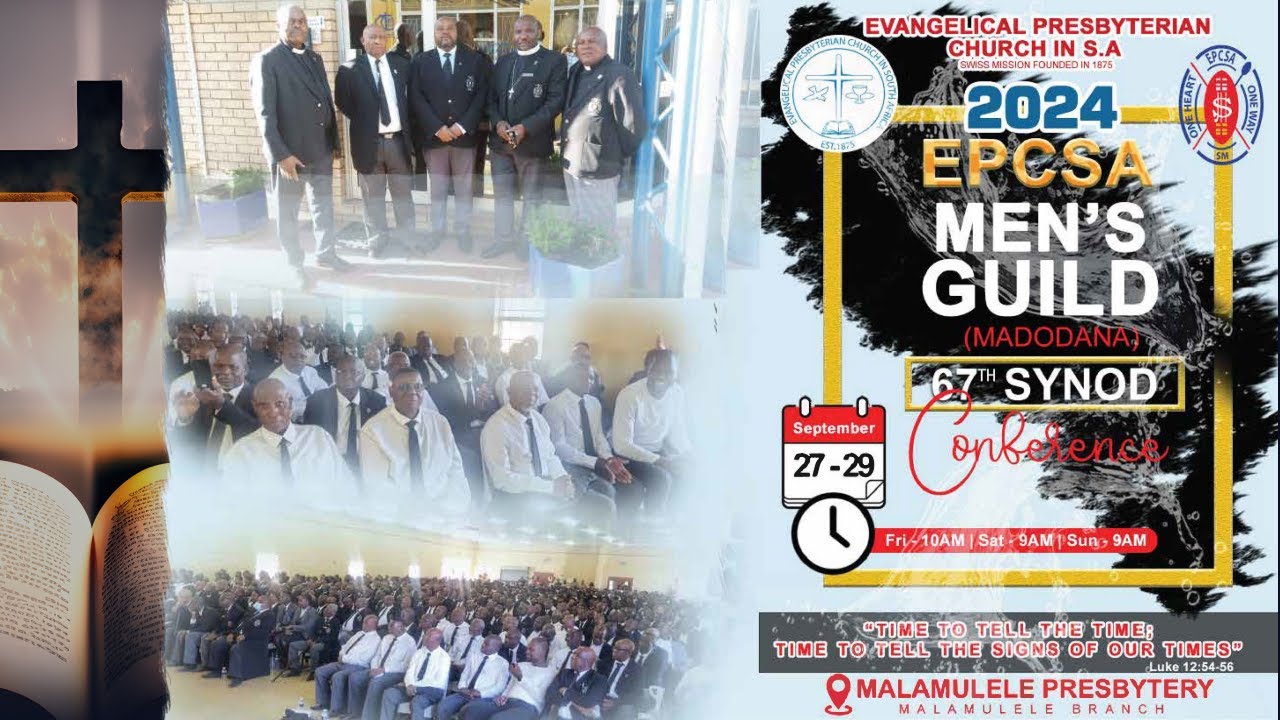 2024 EPCSA MEN'S GUILD 67TH SYNOD CONFERENCE (MADODANA) DAY 1 - YouTube