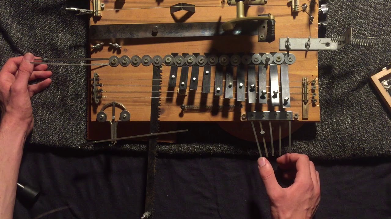 Another experimental contact microphone instrument - YouTube