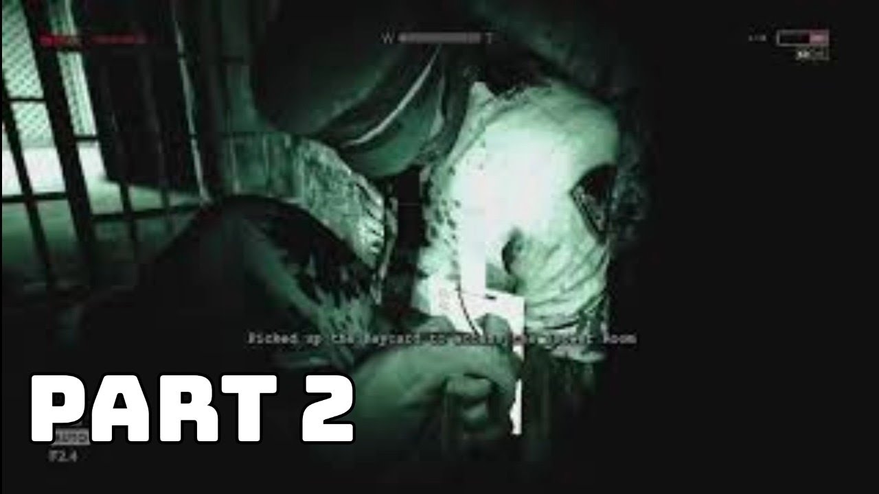 OUTLAST walkthrough gameplay Part 2 - Prison block - YouTube