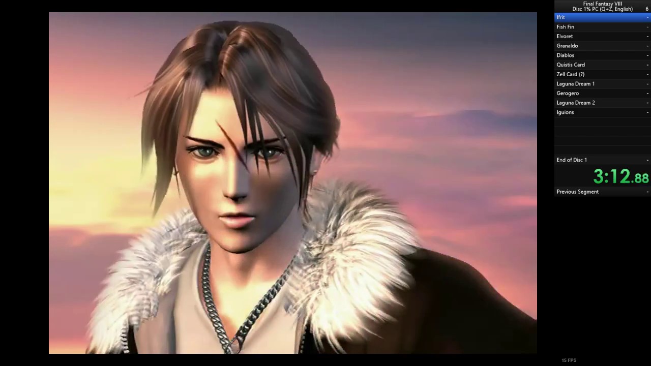 FF8 Disc 1 Practice Attempt 1 - YouTube