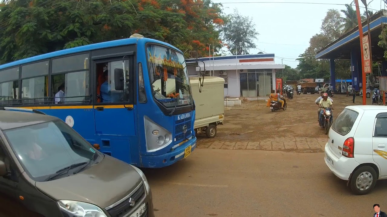 Mapusa Bus stand | Buses in Goa | Goa Journey - YouTube