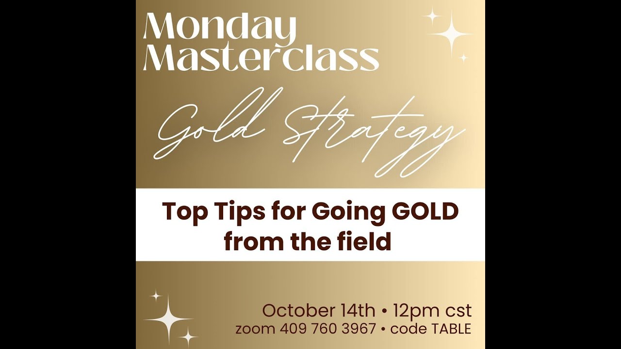 𝗠𝗢𝗡𝗗𝗔𝗬 𝗠𝗔𝗦𝗧𝗘𝗥𝗖𝗟𝗔𝗦𝗦 – 𝗚𝗢𝗟𝗗 𝗦𝗧𝗥𝗔𝗧𝗘𝗚𝗬! ⁣ - YouTube