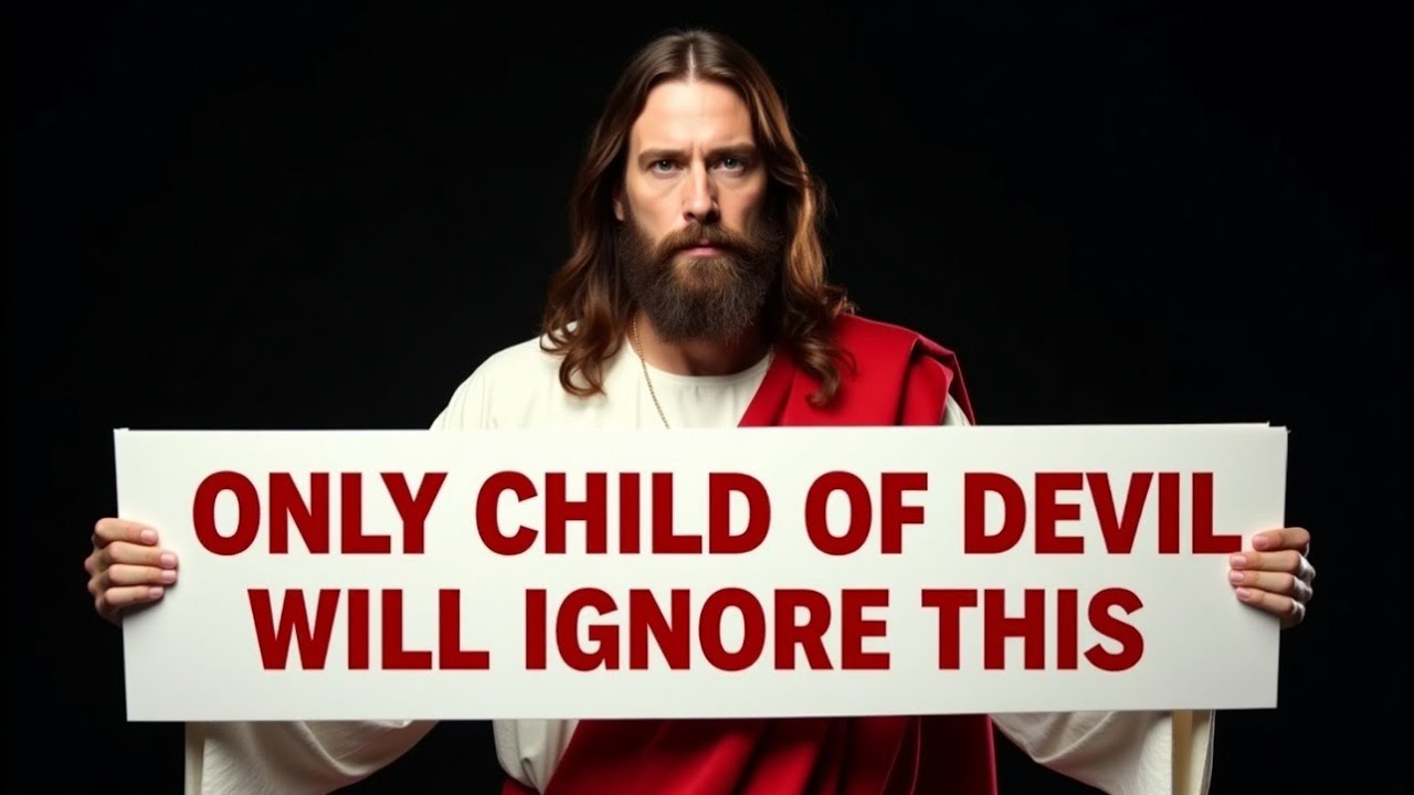 🛑ONLY A CHILD OF THE DEVIL WOULD IGNORE THIS | GOD MESSAGE TODAY | GOD ...