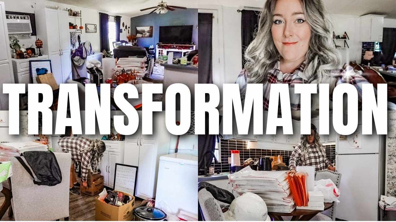 MOST EXTREME DECLUTTER Transformation I'VE DONE! Declutter with me 2024 - YouTube