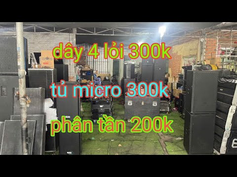 27/6/2025 dây 4loi 15m 300k. Tủ míc 300k. Phân tần 200k LH 0397032422 ...