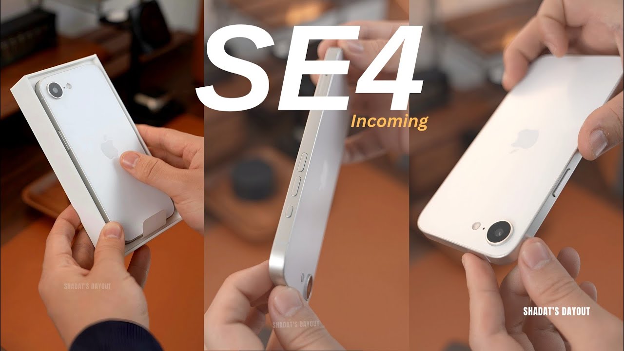 iPhone 16E (iPhone SE4) Look First Look - IT's finally HERE - YouTube