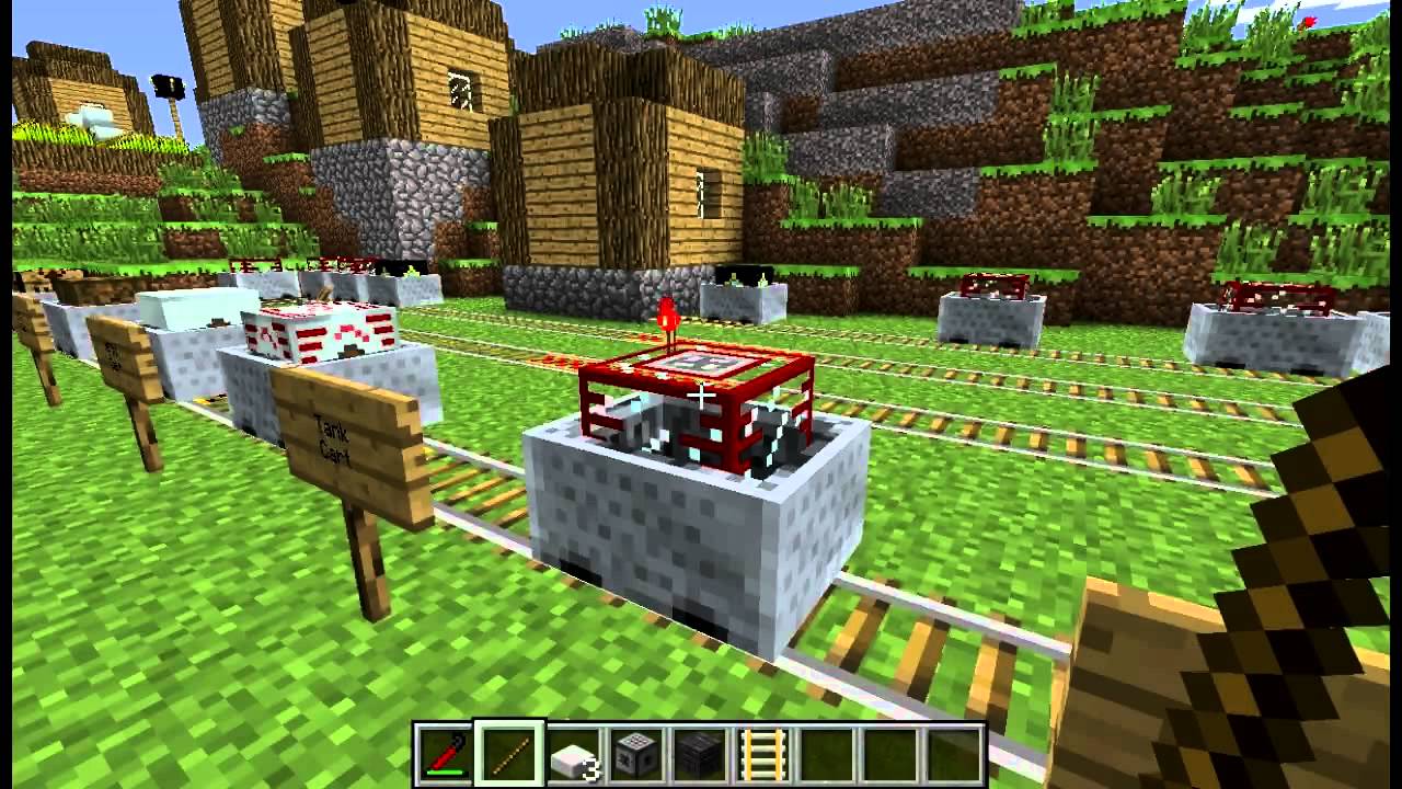 [RailCraft v5] H.S. Tracks (Tory cz.2) & Carts & Anchor & Dispenser #3 ...