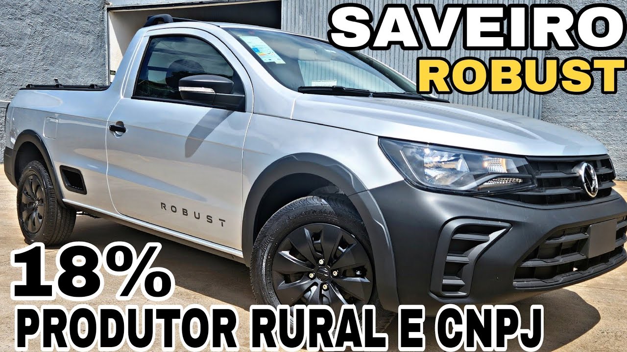 NOVA VW SAVEIRO ROBUST CS 2025 EM DETALHES | Será que é Melhor que FIAT ...