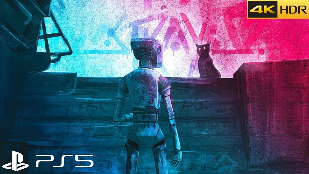 STRAY PS5 Walkthrough Gameplay Part 6 - Dead End - YouTube