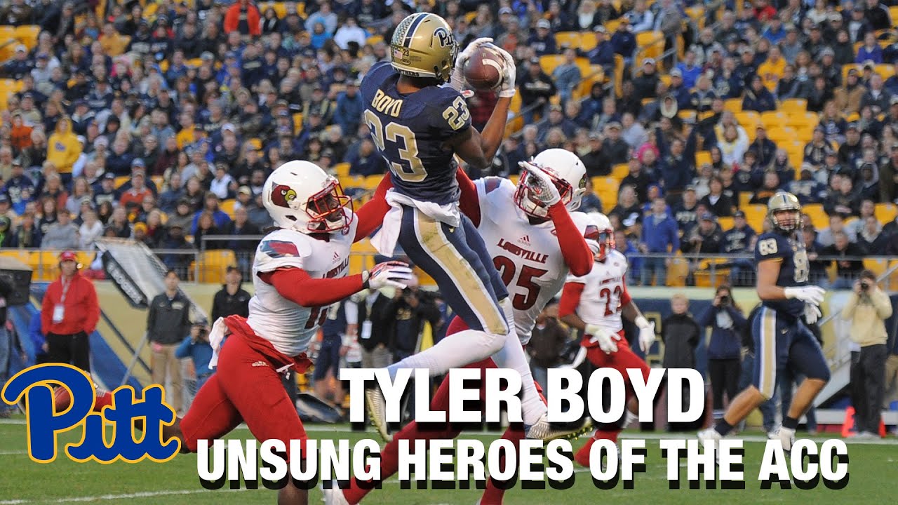 Pitt WR Tyler Boyd | ACC Unsung Heroes - YouTube