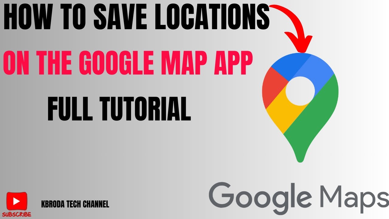How To Save Locations On Google Map On Mobile Offline (Android and IOS ...