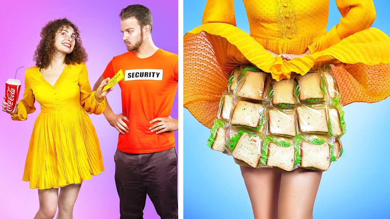 How To Sneak Food Anywhere You Go Youtube