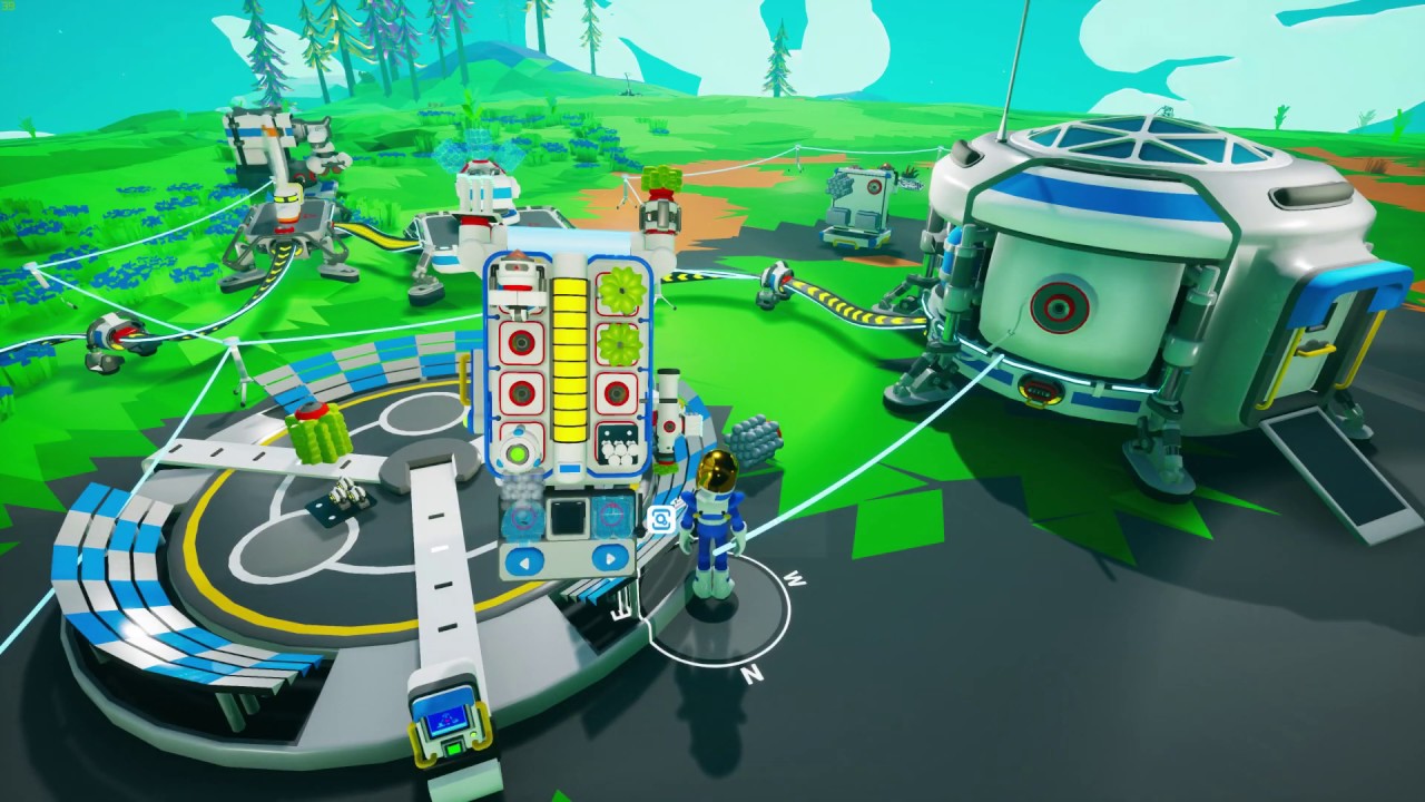 ASTRONEER exploring and finding resources building a base - YouTube