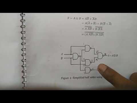 HALF ADDER CIRCUIT. S4 KTU DIGITAL ELECTRONICS LAB - YouTube