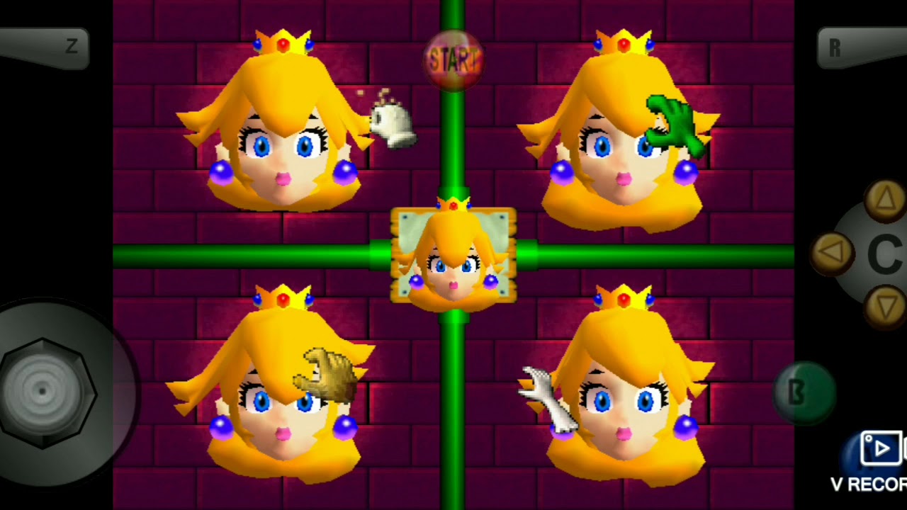 Sheriff Donkey Kong, Wario, Peach, and Mario in Mario party 2. - YouTube