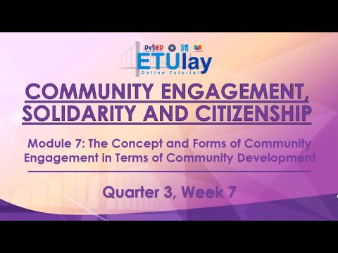 The Concept and Forms of Community Engagement in Terms of Community ...