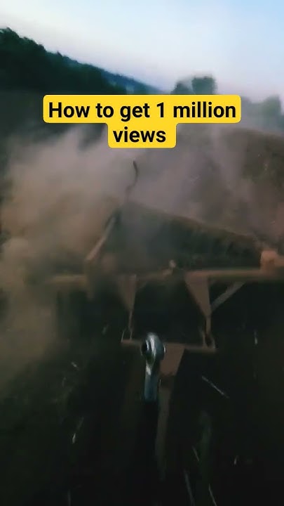 How to get 1 million views - YouTube