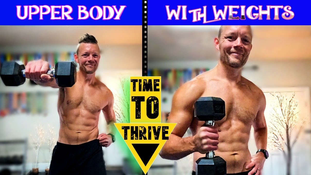Time to get Shredded with this 30 Min Upper Body Workout with Weights ...