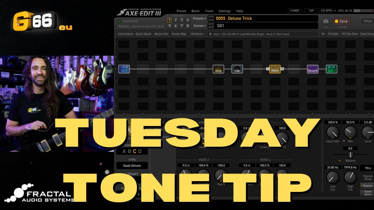 One Block Wonders - Stereo Delay AND Detune | Tuesday Tone Tip - YouTube