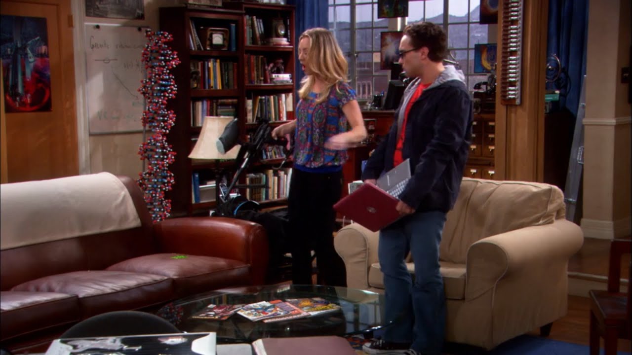 Penny shoot's Sheldon's spot! TBBT S2E16 - YouTube