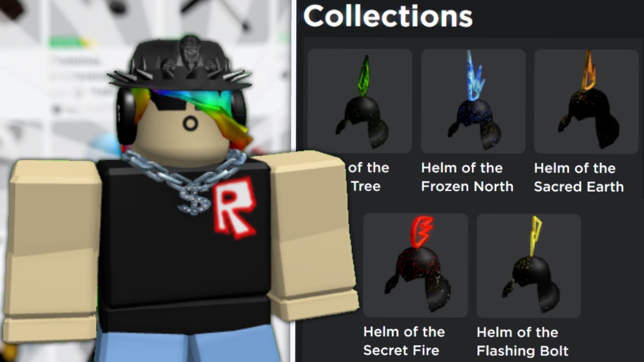 I Collected EVERY ELEMENTAL HELM on Roblox - YouTube