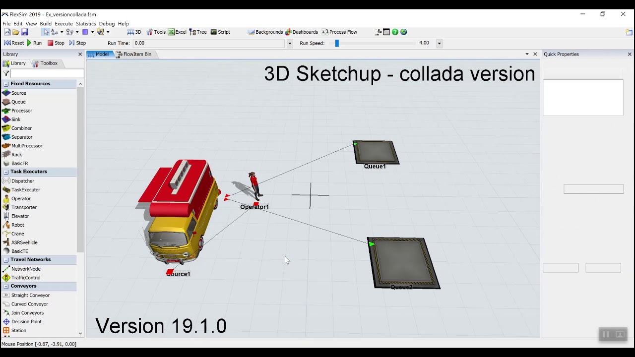 Importação de Arquivos 3D do Sketchup no FlexSim através do Collada ...
