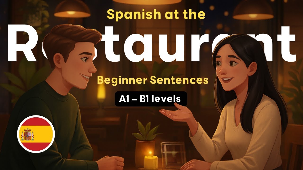 How to Order Food in Spanish at a Restaurant 🍽️ | Real-life Spanish for ...