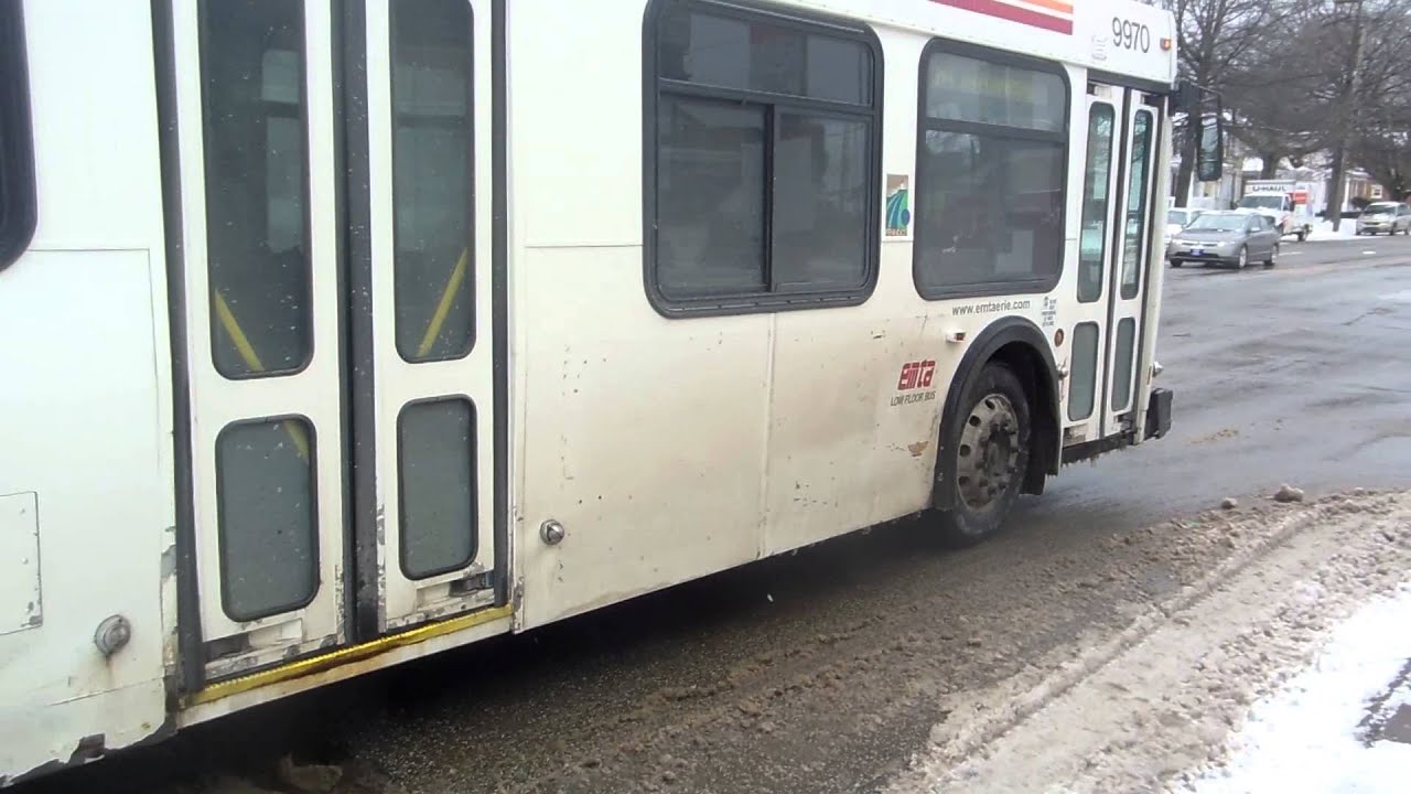 1999 EMTA New Flyer D35LF Bus - YouTube