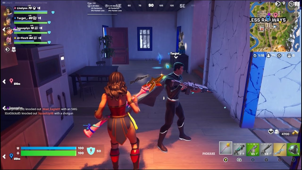 Fortnite Wonder Woman Gameplay Youtube