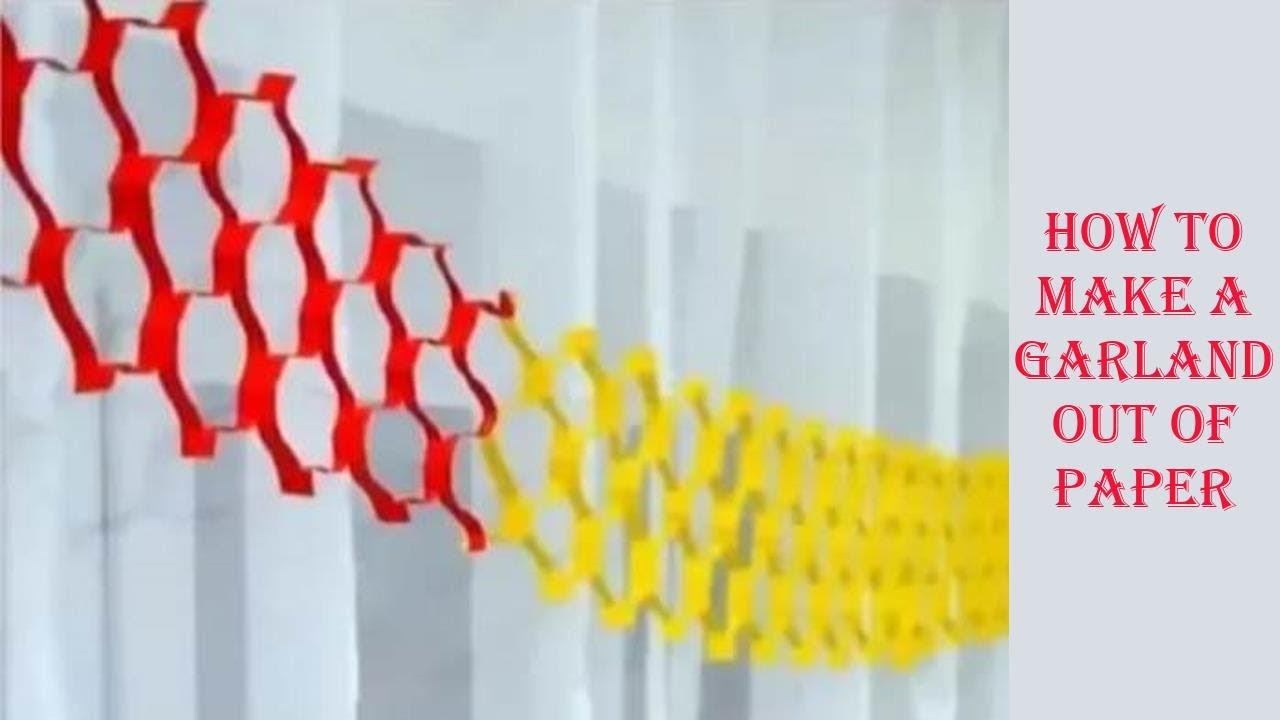 Easy Home Decoration ideas kagojer ful ful banano Paper craft - YouTube
