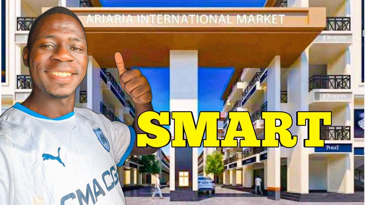Inside the biggest ultra modern market in Aba Nigeria - YouTube