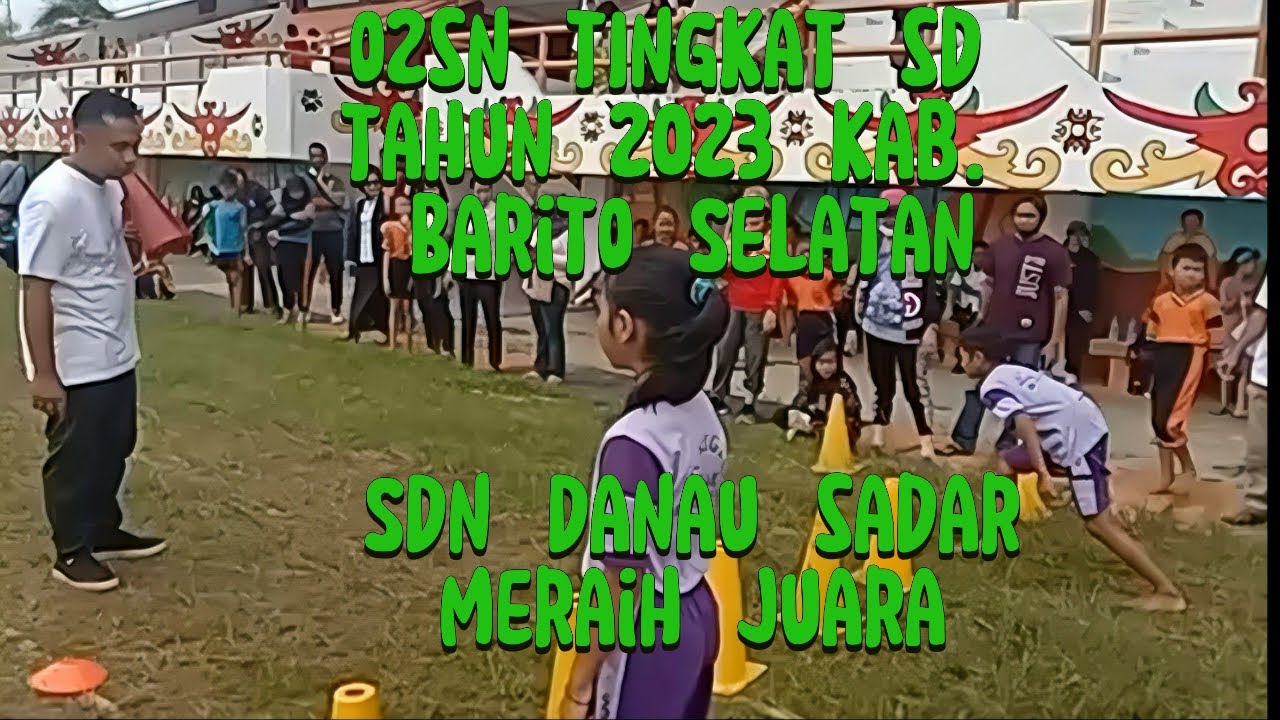 ATLETIK KIDS O2SN TINGKAT SD TAHUN 2023 - YouTube