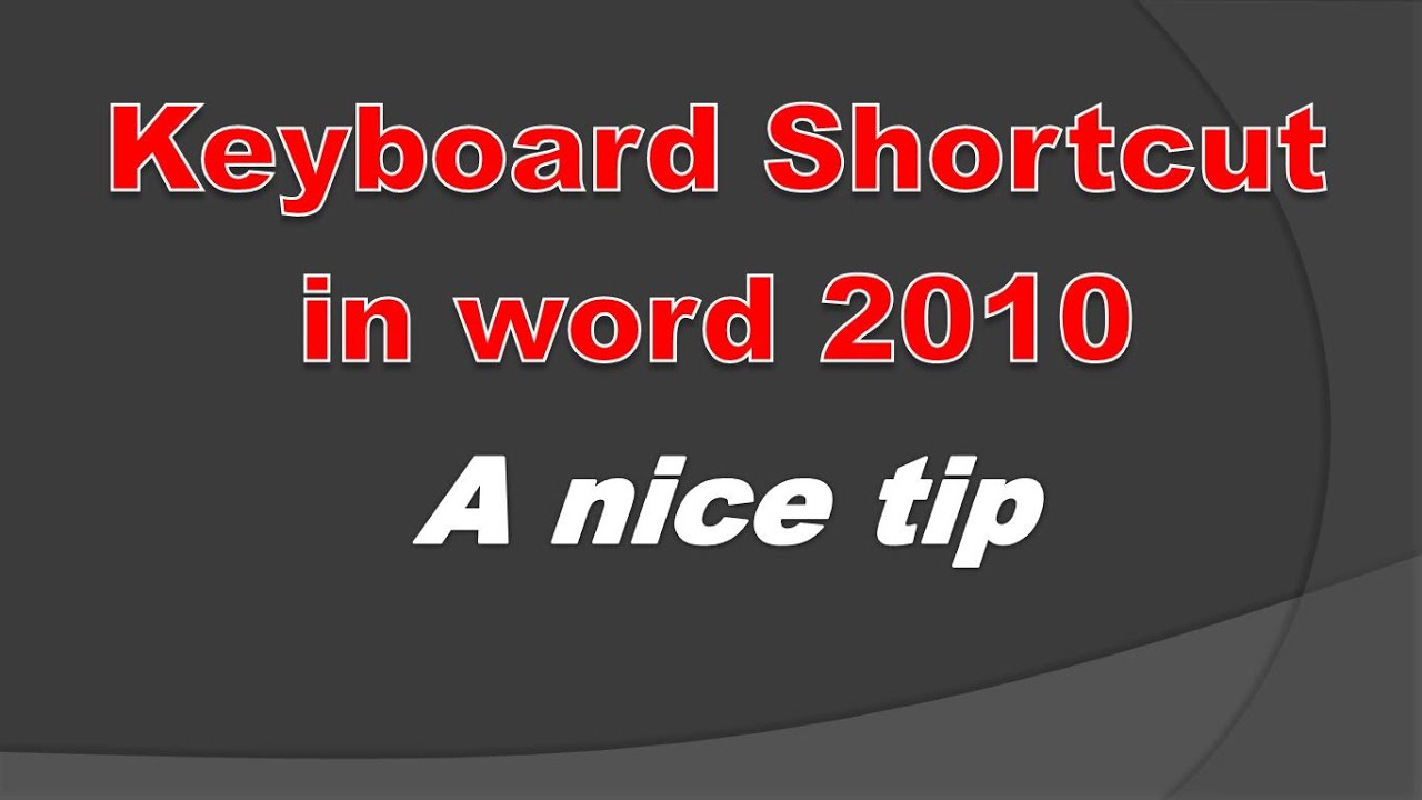 Create Shortcut Key For Microsoft Word By Bhuiyan Sir YouTube Create Shortcut Key For Microsoft Word By Bhuiyan Sir YouTube